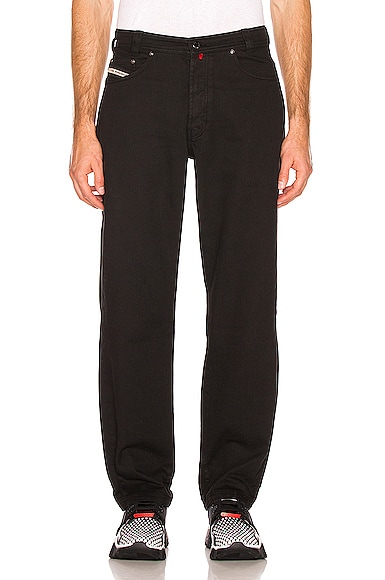 032c Leather Badge Jeans in Black | FWRD