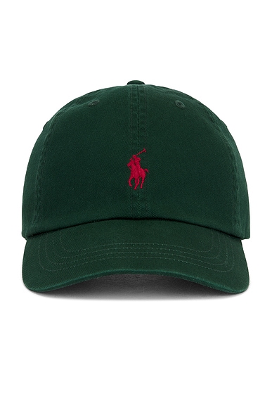 Polo Ralph Lauren Baseball Hat in College Green | FWRD