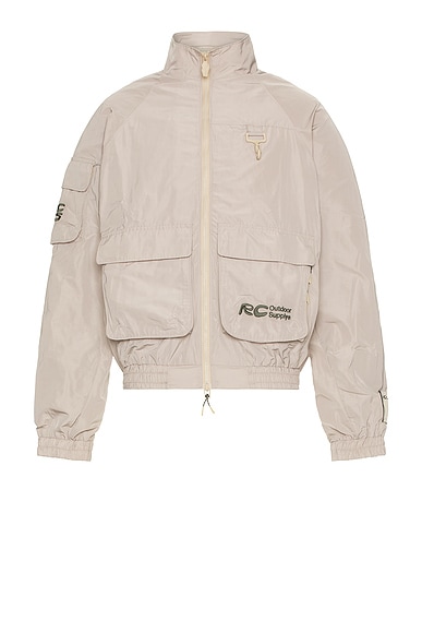 RC Outdoor Supply Cargo Track Jacket in Mauve | FWRD