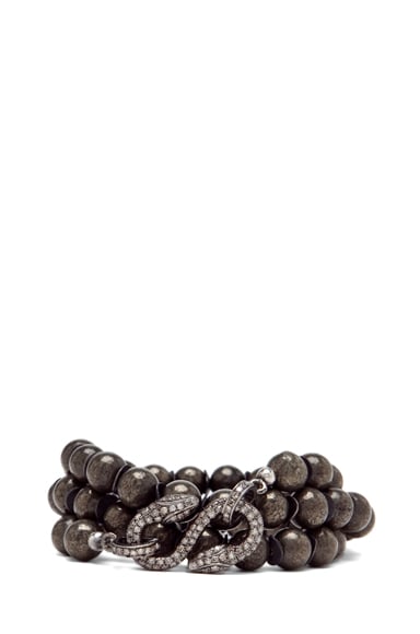 Renee Sheppard Snake Bracelet in Olive | FWRD