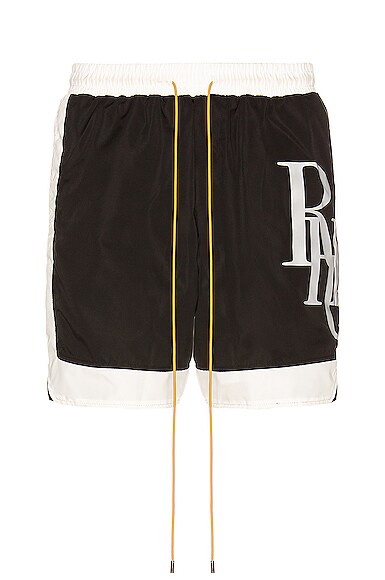 Rhude Brand shorts in Black | FWRD