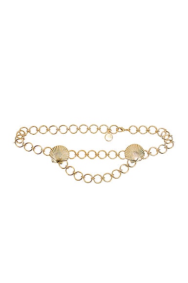 RIXO Darcie Belt in Gold | FWRD