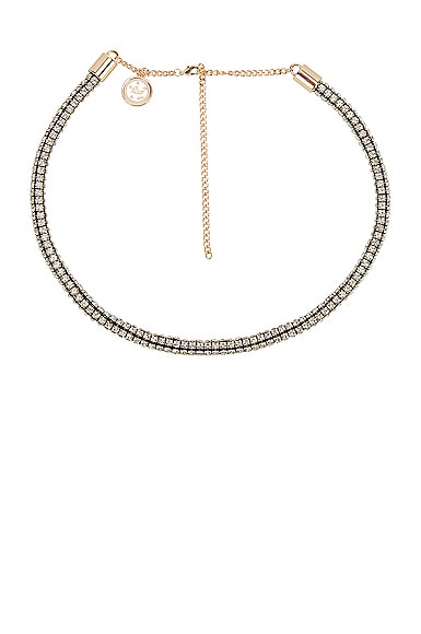 RIXO Arlo Belt in Diamante & Gold | FWRD