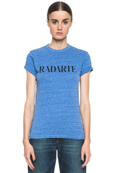 Rodarte Radarte Poly-Blend Shirt in Blue | FWRD