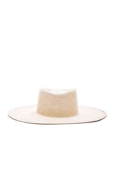Ryan Roche Hat in Natural | FWRD