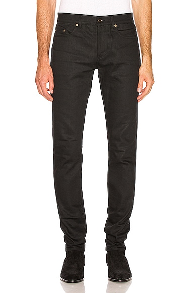 Saint Laurent Skinny Jeans in Black | FWRD