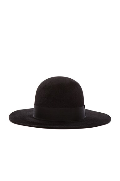 Saint Laurent Capeline in Black | FWRD