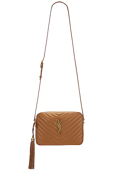 Saint Laurent Lou Camera Bag in Cinnamon | FWRD