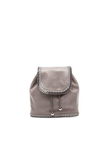 Stella McCartney Mini Backpack in Light Grey | FWRD