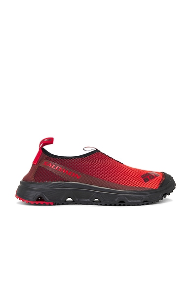 Salomon Rx Moc 3.0 in Rum Raisin, Aurora Red, & High Risk Red | FWRD