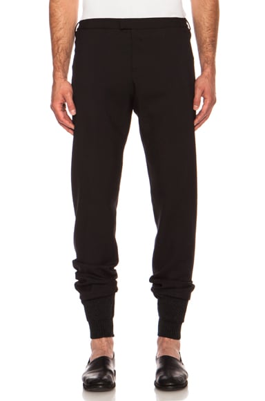 Stephan Schneider Burhead Wool Trousers in Black | FWRD