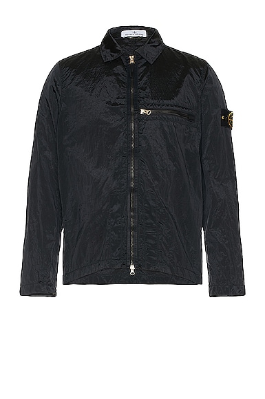 Stone Island Overshirt in Black | FWRD