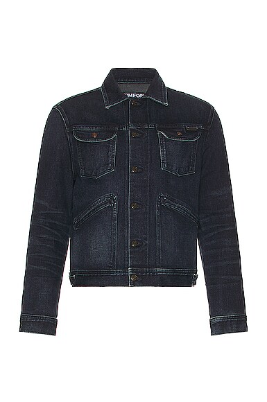 TOM FORD Iconic Denim Comfort Jacket in Denim | FWRD