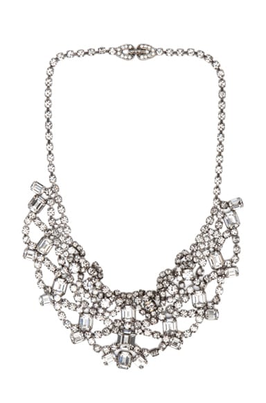 Tom Binns Crystal Necklace in White | FWRD
