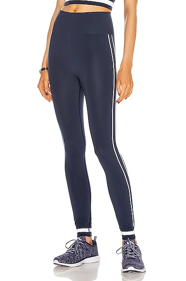 THE UPSIDE Seamless Midi Pant in Navy | FWRD