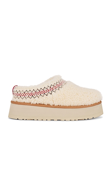 UGG Tazz Ugg Braid Slipper in Natural | FWRD