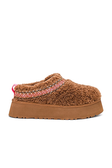 UGG Tazz Ugg Braid Slipper in Hardwood | FWRD
