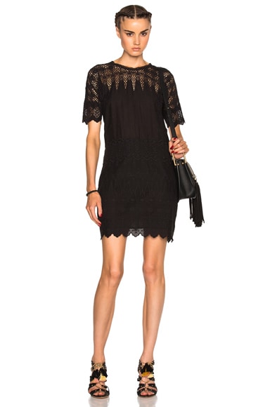 Ulla Johnson Viola Dress in Coal | FWRD