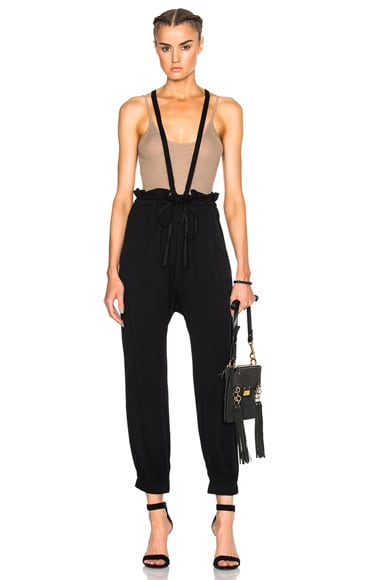 Ulla Johnson Freja Pants in Noir | FWRD