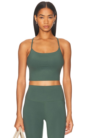 Varley Freesoft Harley Bralette in Cilantro | FWRD