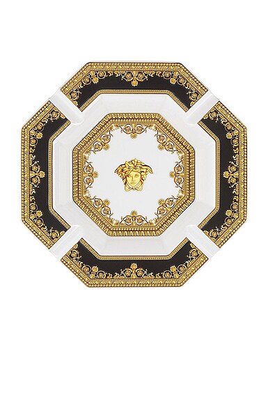 VERSACE Medusa Lumiere Haze Decanter in Black | FWRD