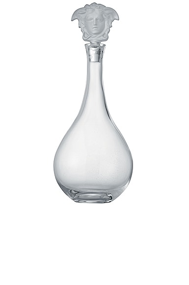 VERSACE Medusa Lumiere Decanter in Clear | FWRD