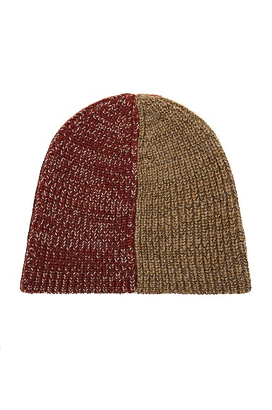 Waste Yarn Project Yaya Beanie in Brown | FWRD