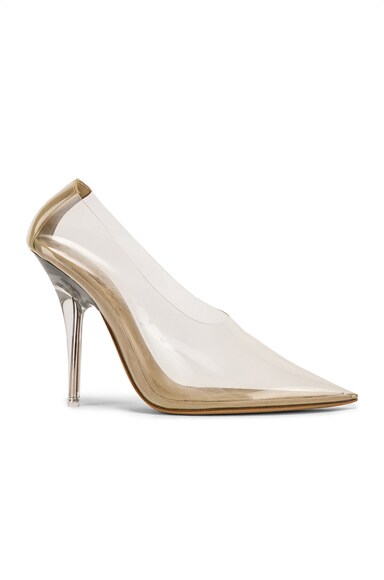 YEEZY Season 8 PVC Pump in Clear | FWRD