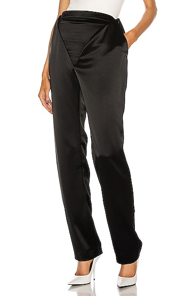 Y/Project V Pant in Black | FWRD