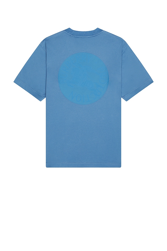 Wales Bonner Saturn T Shirt in Blue | FWRD Wales Bonner Saturn T Shirt in Blue | FWRD