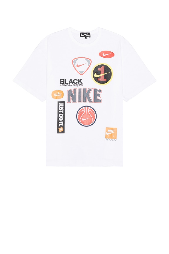 COMME des GARCONS BLACK x Nike Tote in Black | FWRD COMME des GARCONS BLACK x Nike Tote in Black | FWRD