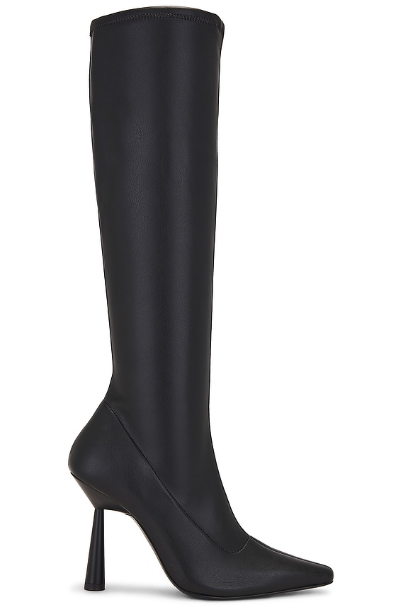TOM FORD Croc Zip Knee High Boot 105 in Black | FWRD TOM FORD Croc Zip Knee High Boot 105 in Black | FWRD