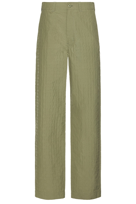 ERL Distressed Chino Pants in Army Green | FWRD ERL Distressed Chino Pants in Army Green | FWRD