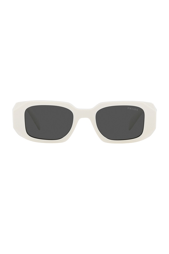 Prada Oval Sunglasses in Black | FWRD Prada Oval Sunglasses in Black | FWRD