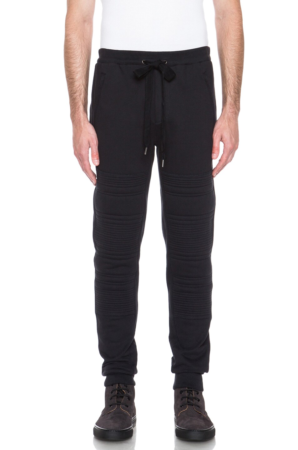 3.1 phillip lim Slim Fit Lounge Pant in Soft Black | FWRD