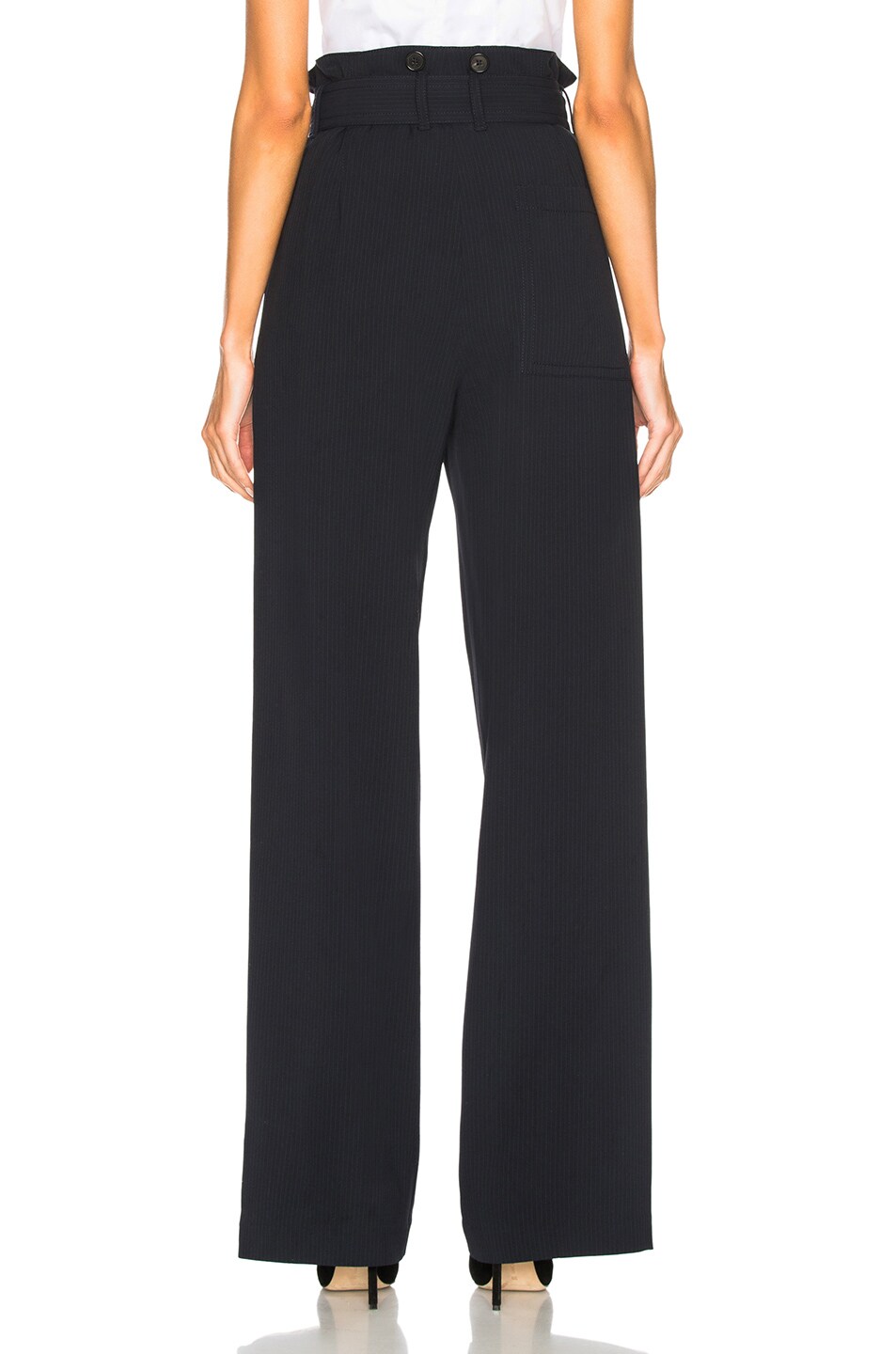 3.1 phillip lim Utility Pants in Midnight & Ivory | FWRD