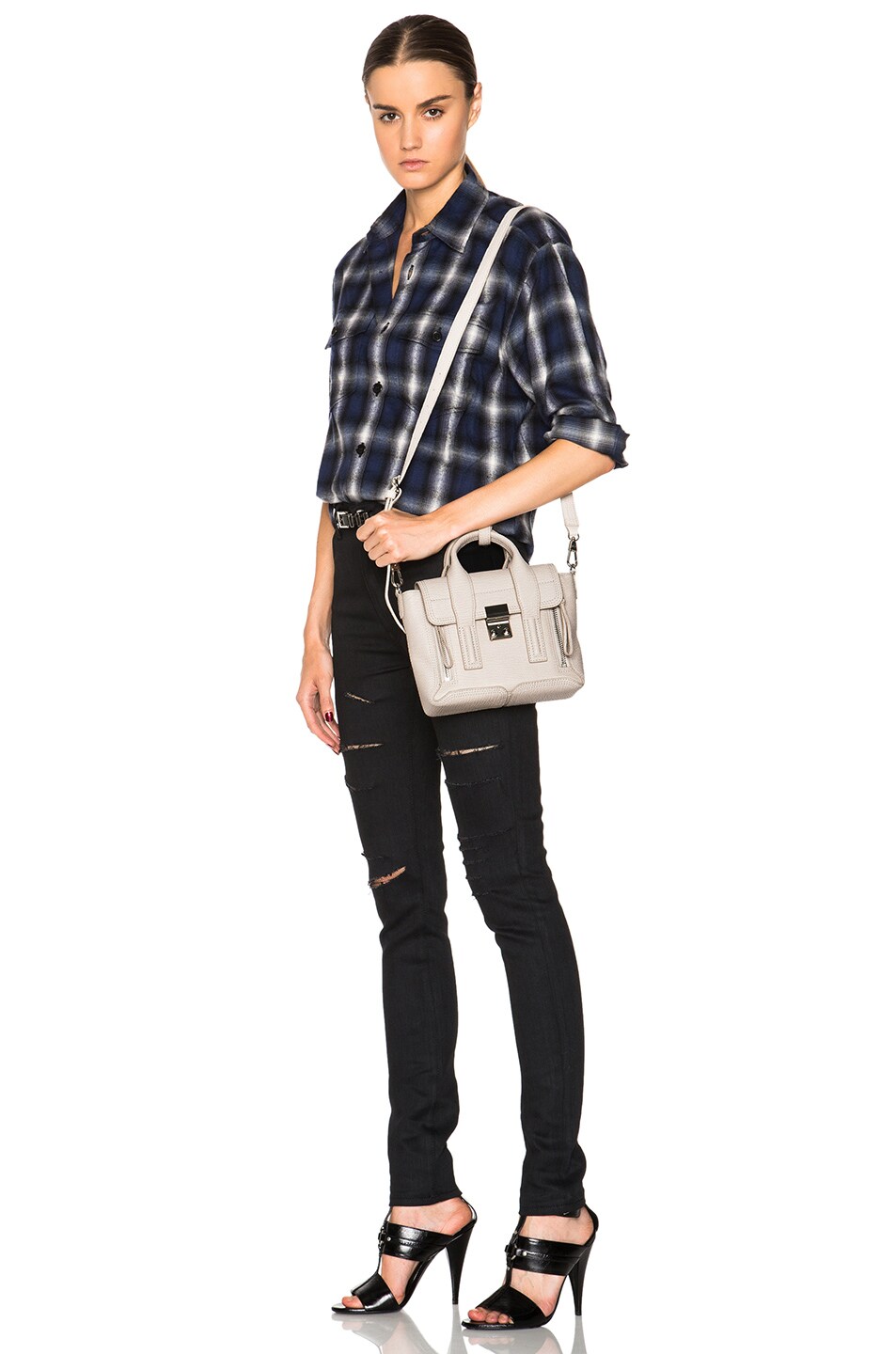 3.1 phillip lim Pashli Mini Satchel in Feather | FWRD