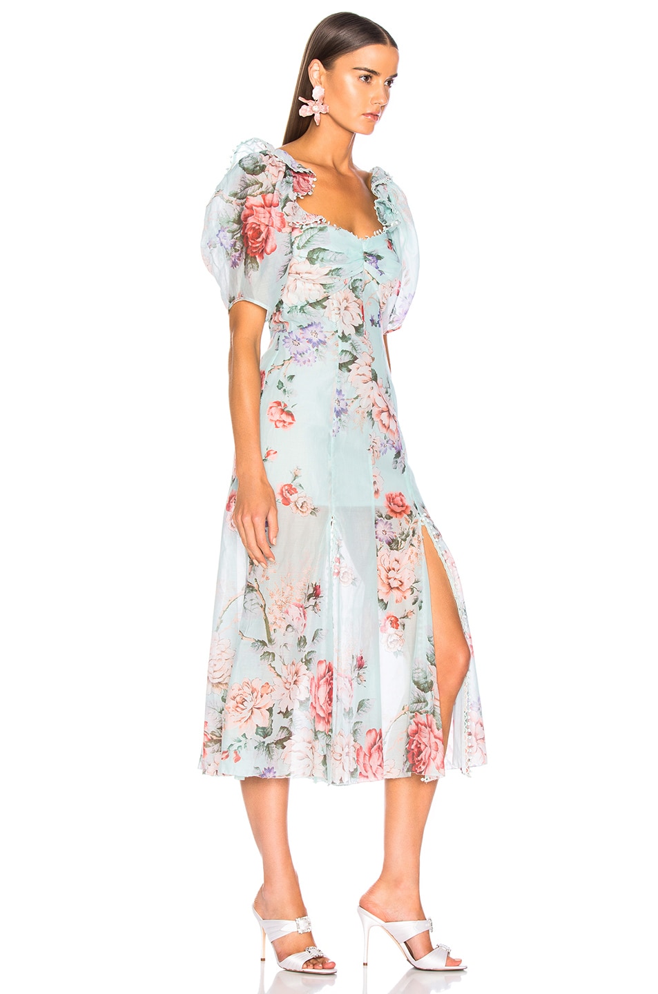Alice McCall Send Me A Postcard Dress in Dusty Peppermint | FWRD