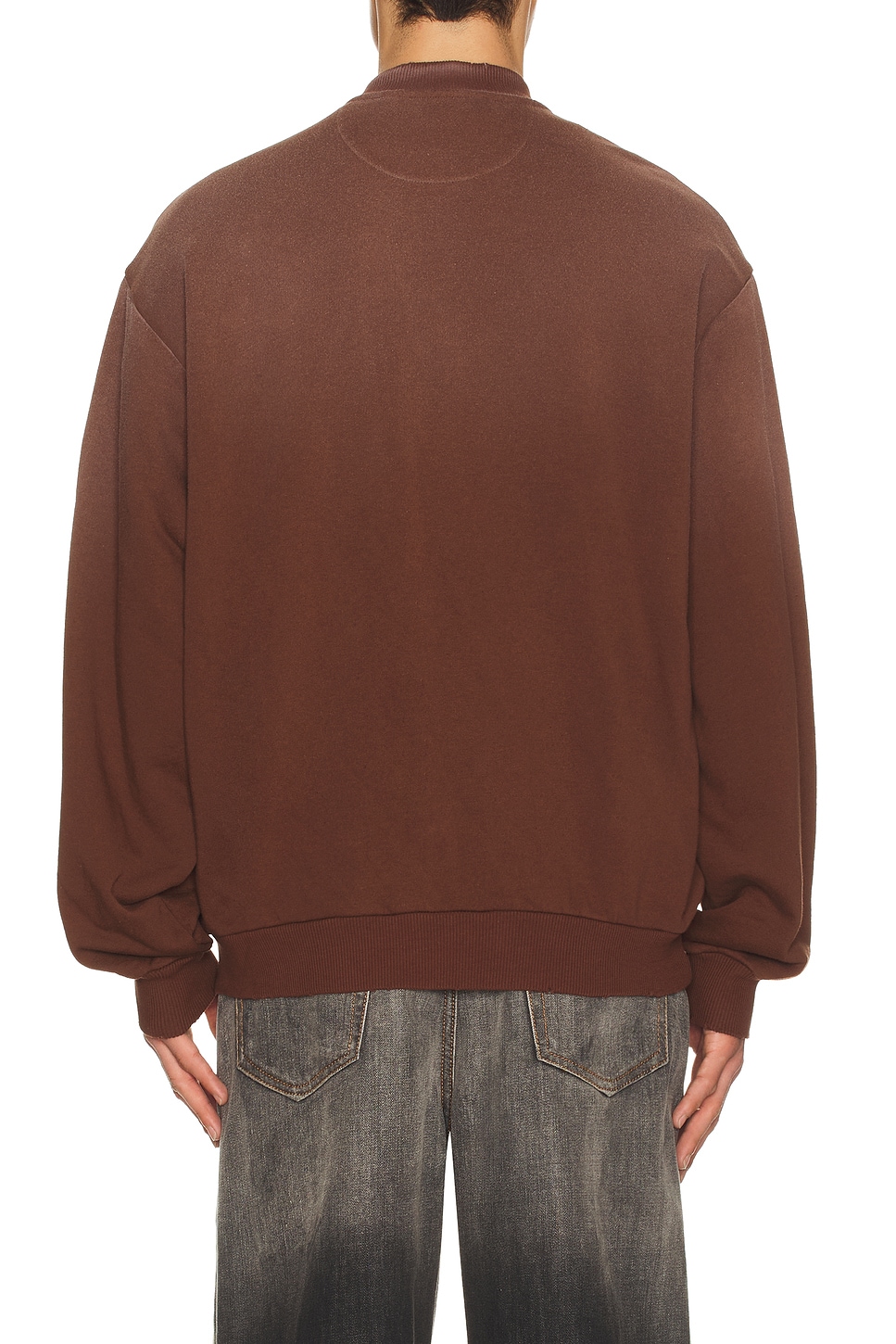 Acne Studios Other Sweatshirt in Chocolate Brown | FWRD