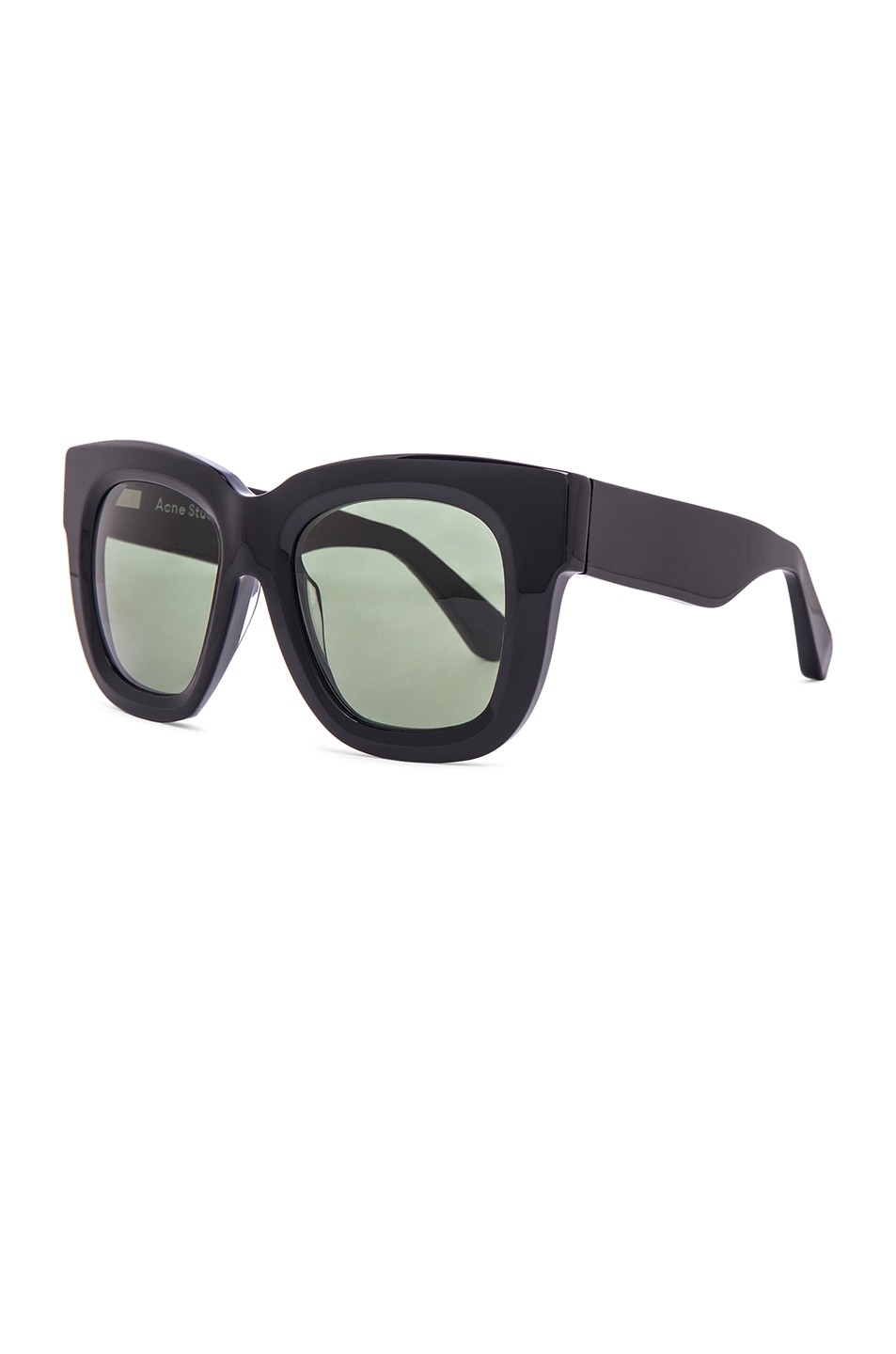 Acne Studios Library Sunglasses in Black | FWRD