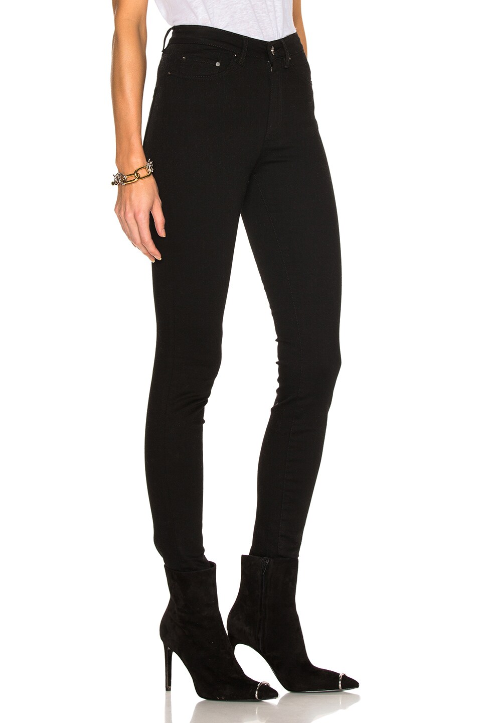Acne Studios Pin Jean in Black | FWRD