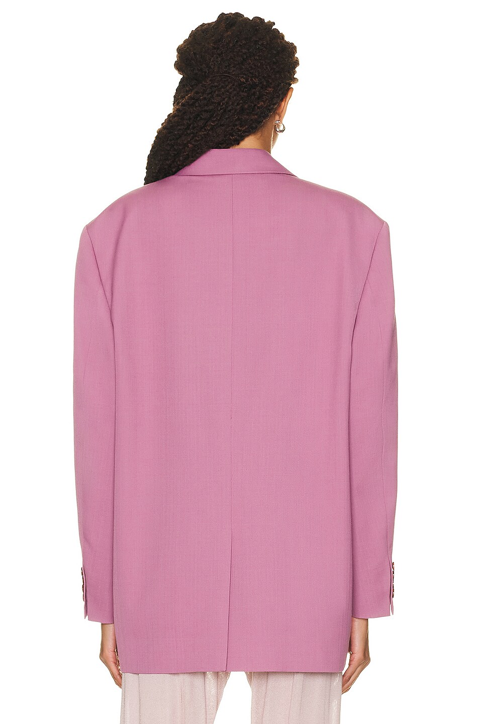 Acne Studios Suit Blazer in Raspberry Pink | FWRD
