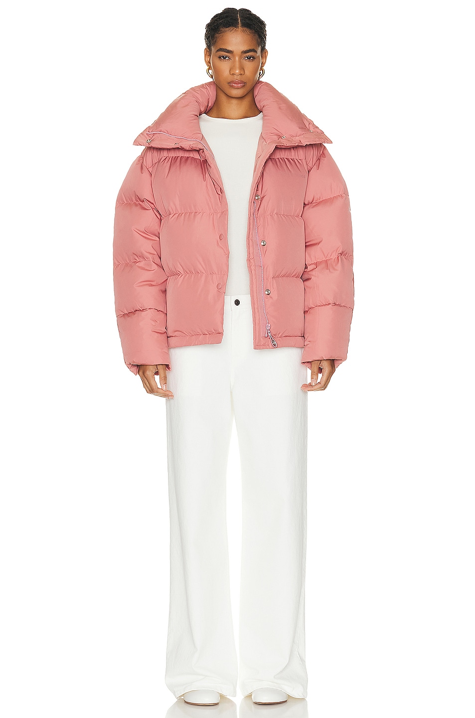Acne Studios Puffer Jacket in Blush Pink | FWRD