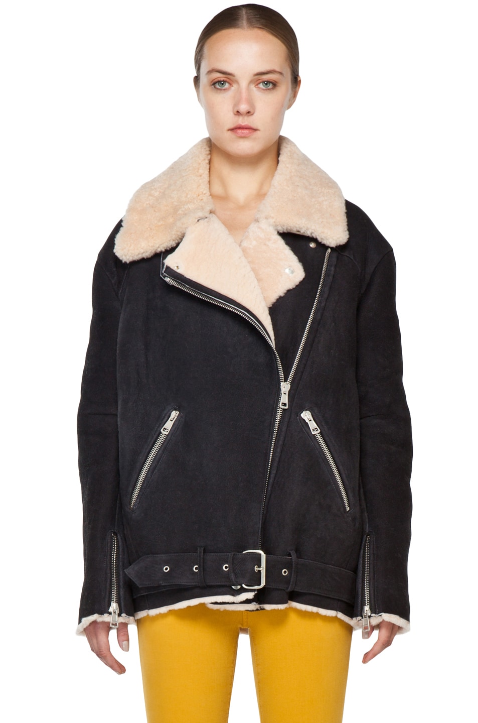 Acne Studios Velocite Coat in Black | FWRD