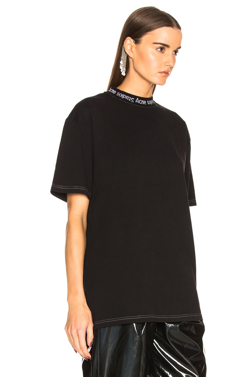 Acne Studios Gojina Tee in Black | FWRD