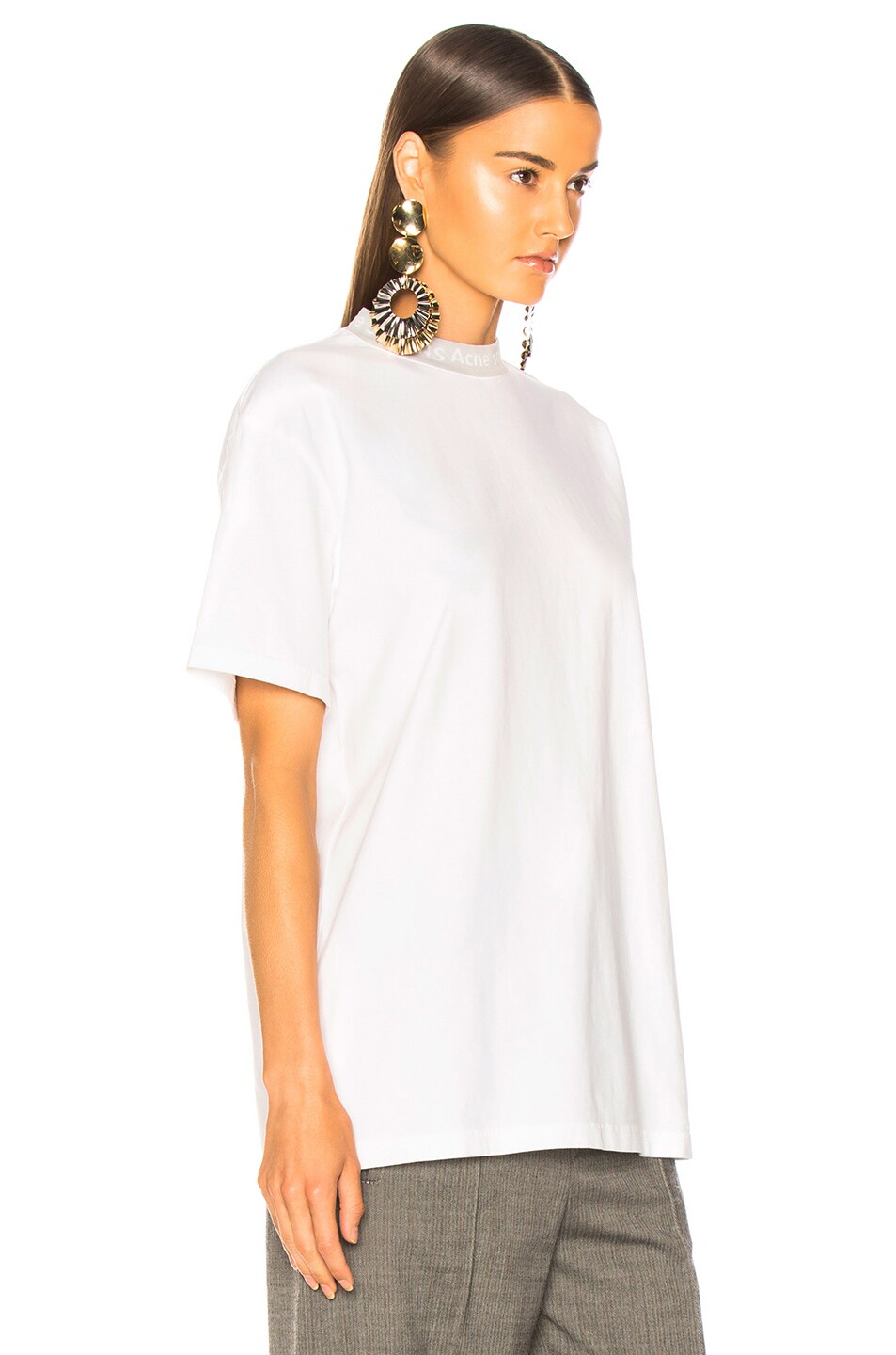 Acne Studios Gojina Tee in Optic White | FWRD