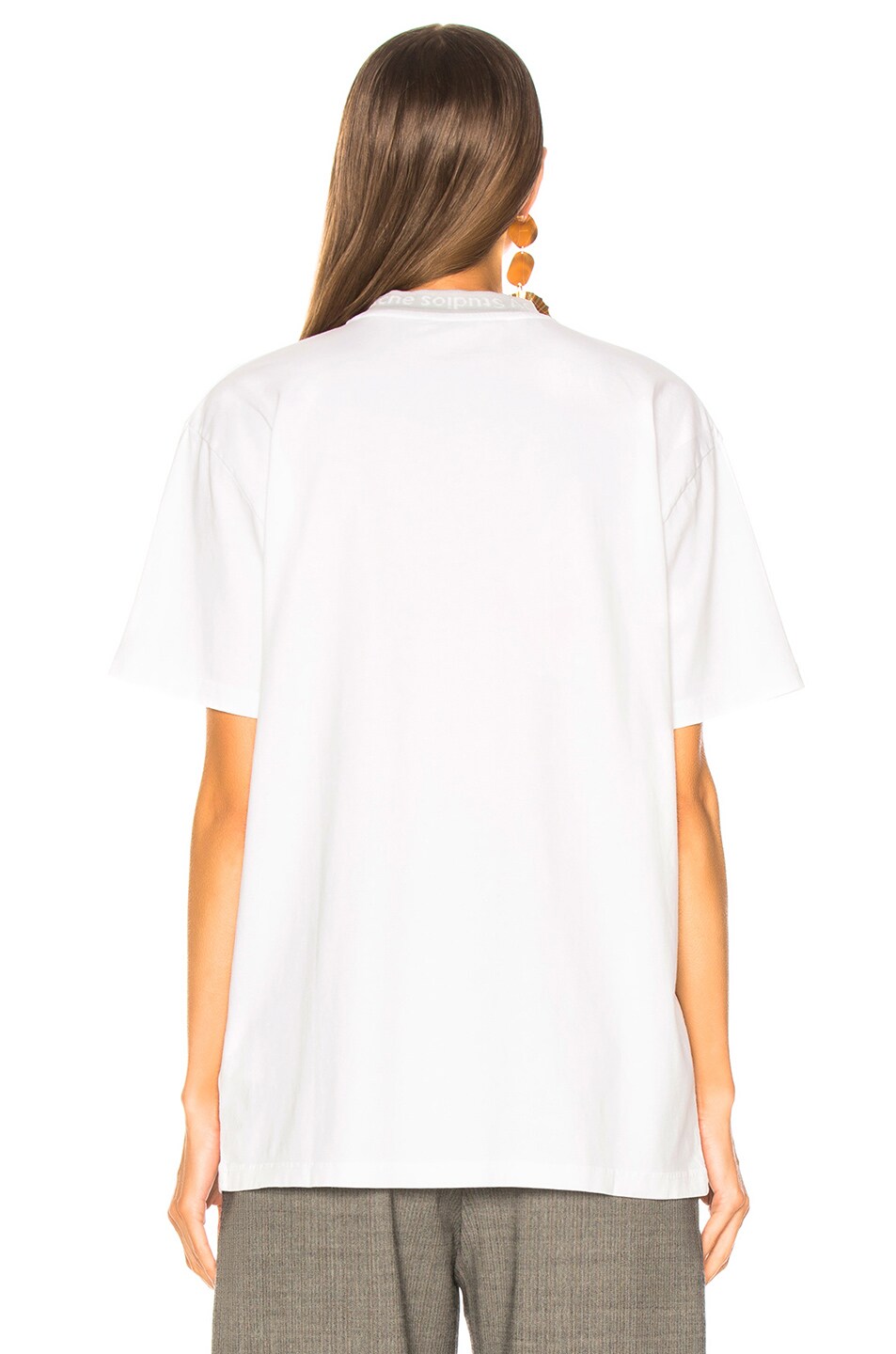 Acne Studios Gojina Tee in Optic White | FWRD