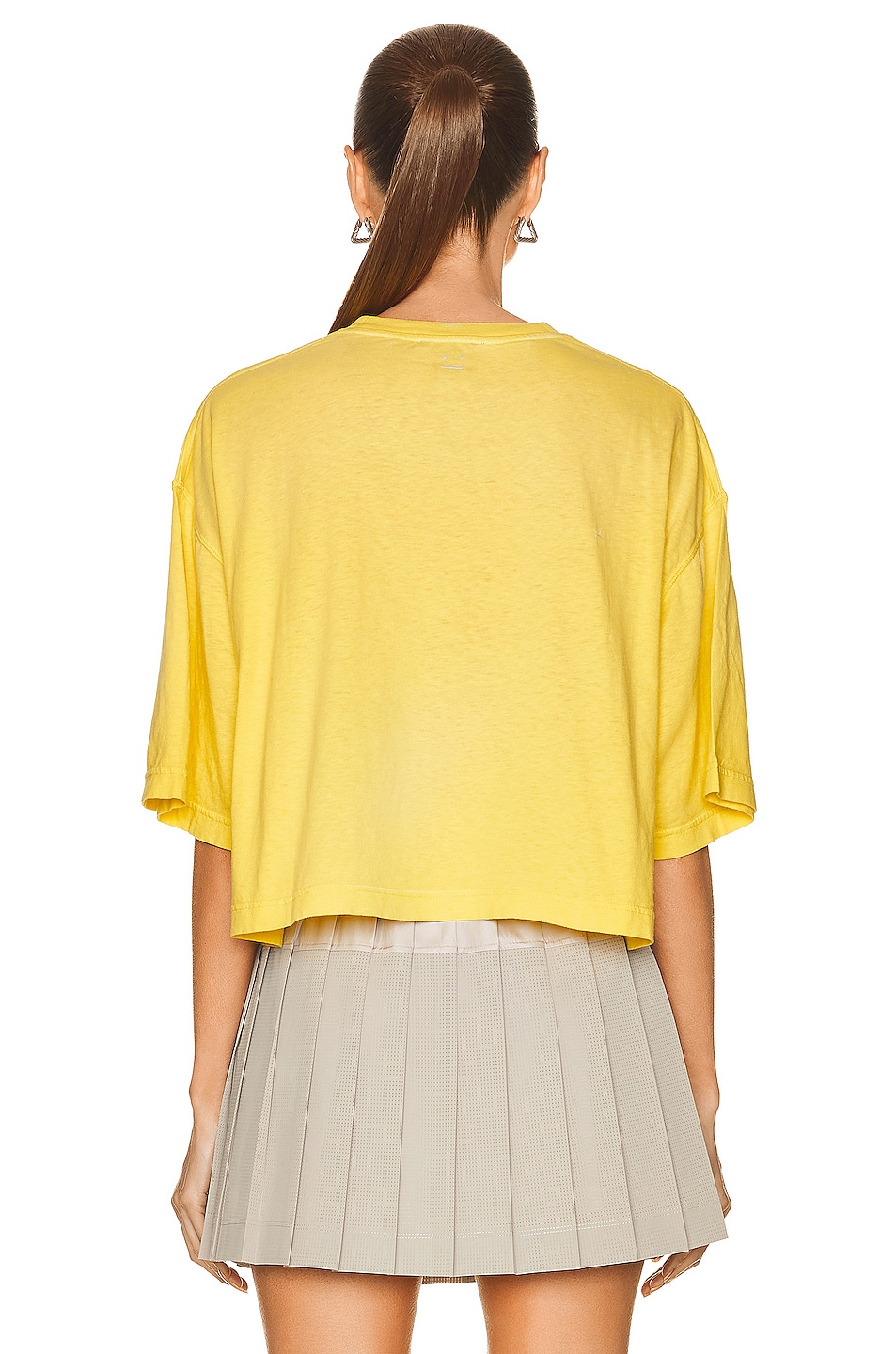 Acne Studios Fade T-Shirt in Lemon Yellow | FWRD
