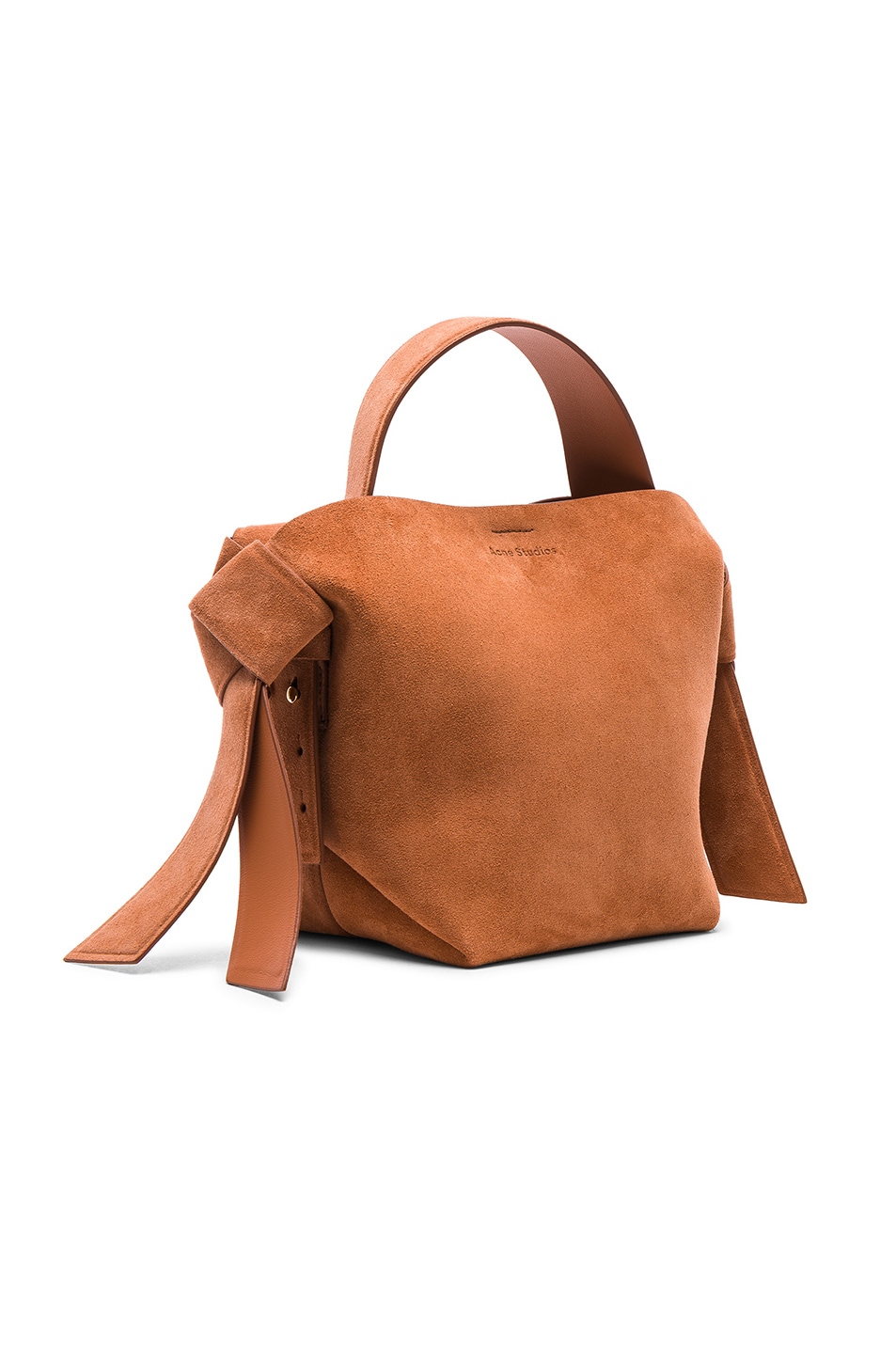 Acne Studios Musubi Mini Bag in Almond Brown | FWRD