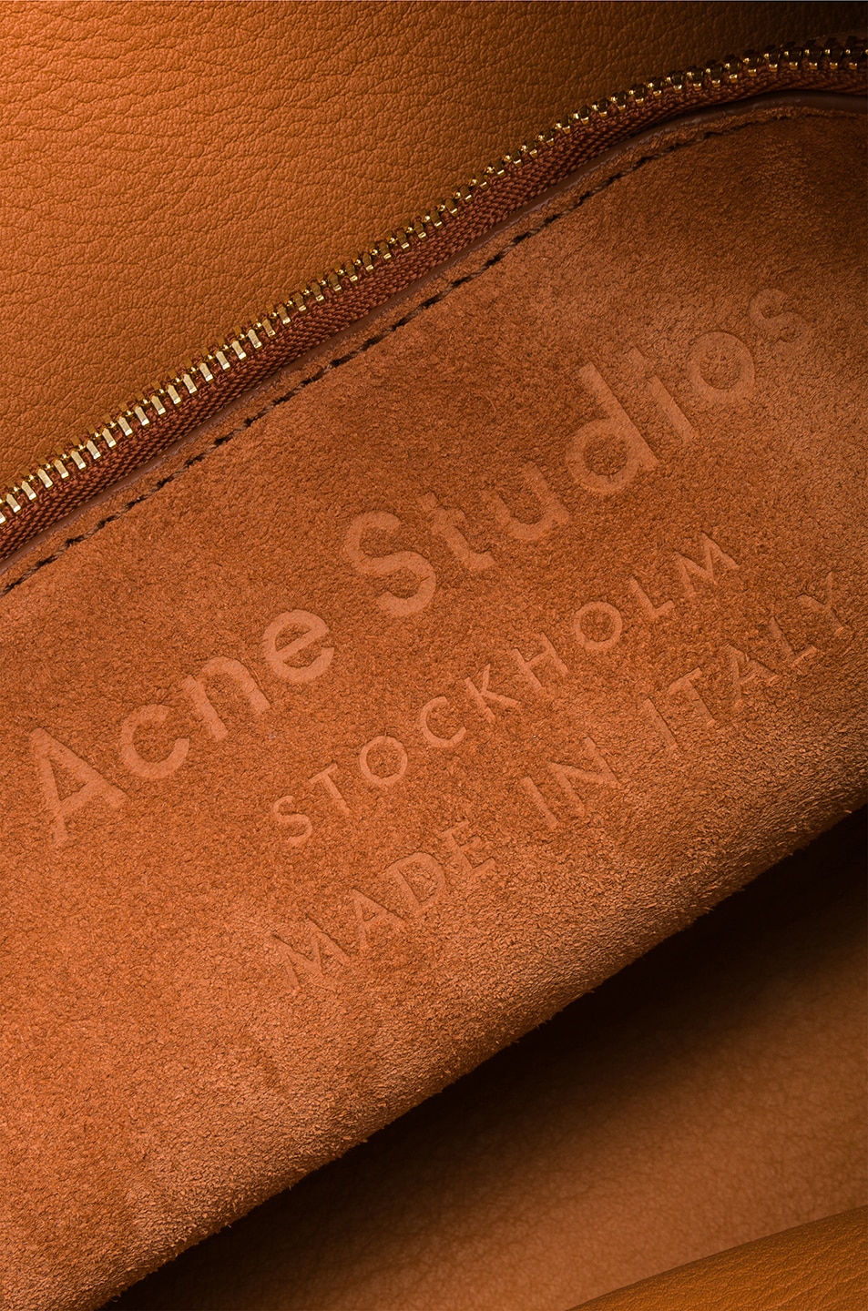Acne Studios Musubi Mini Bag in Almond Brown | FWRD